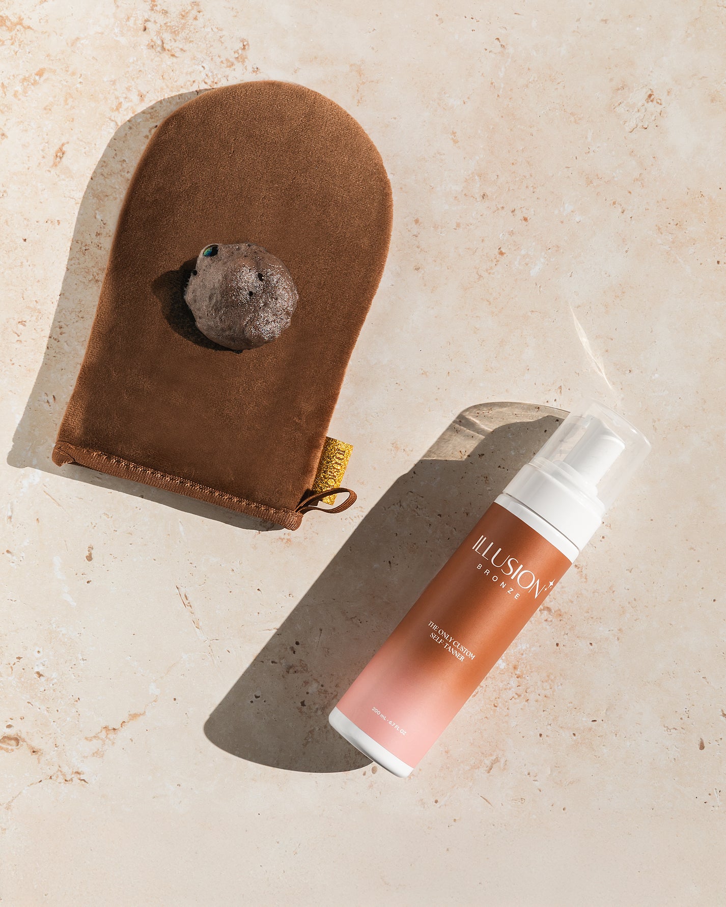 The Only Custom Self-Tanner + Application Mitt | Illusion Bronze
